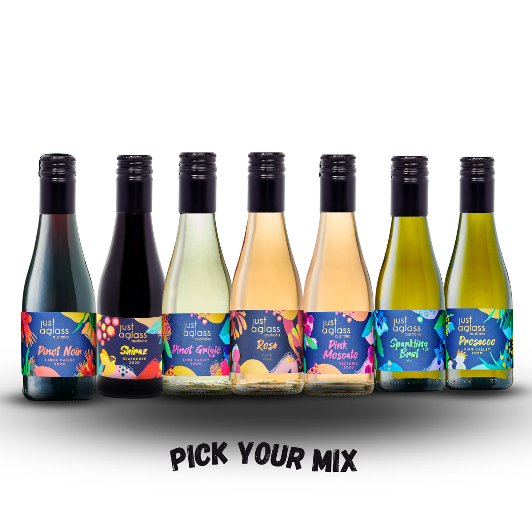 Premium Piccolo Wine - Pick Your Mix | Just a Glass Australia